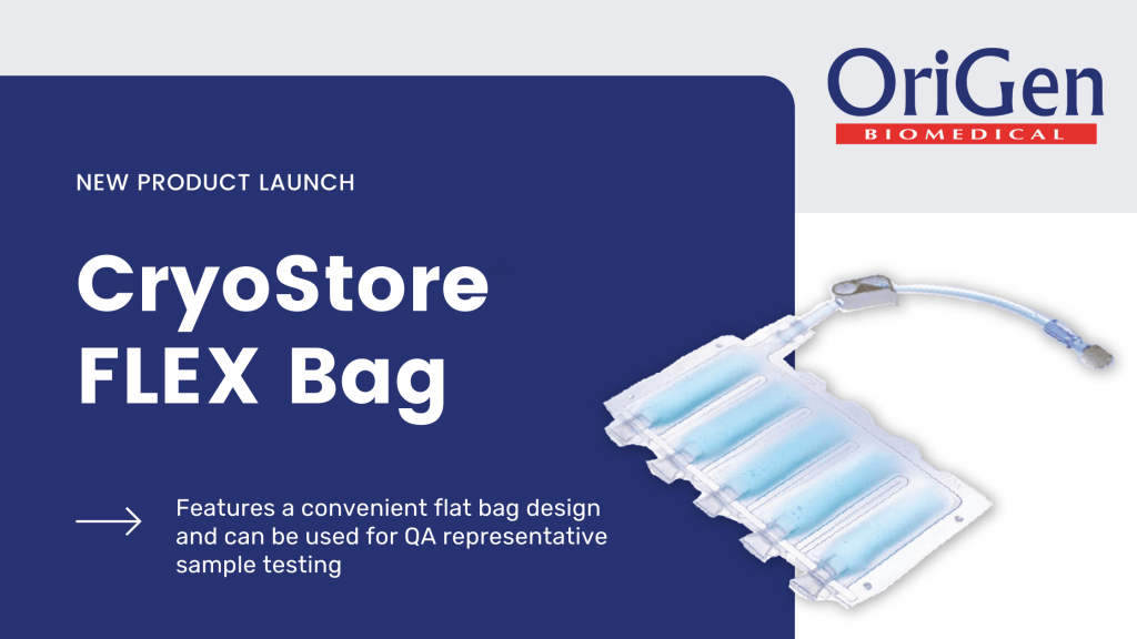 OriGen Receives CE Mark and Globally Launches CryoStore FLEX Freezing ...