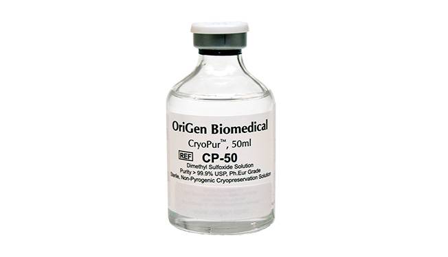 CryoPur™ USP Grade DMSO and DMSO/Dextran - Origen Biomedical
